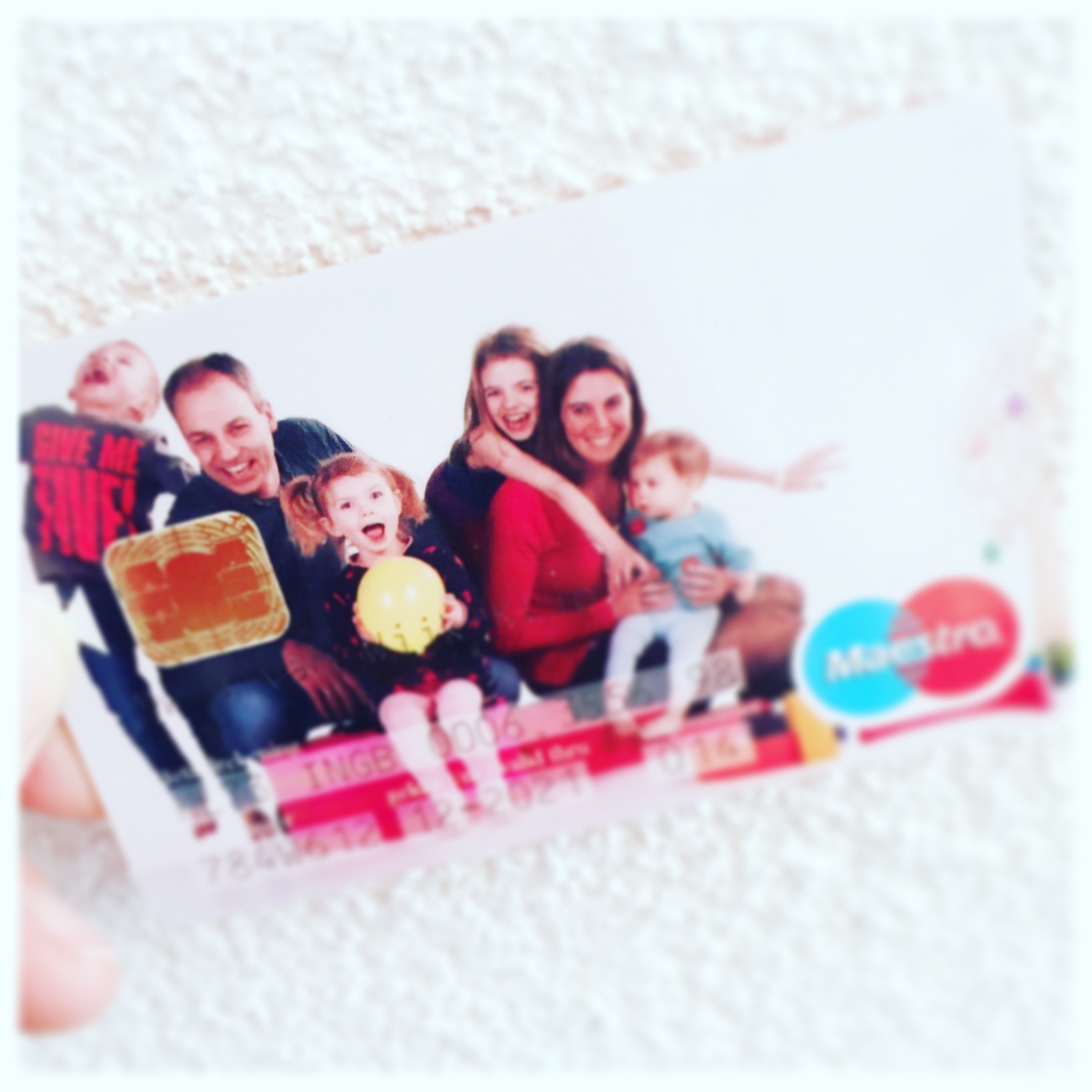 Een bankpasje met je foto is leuk om te hebben en ook praktisch in gebruik