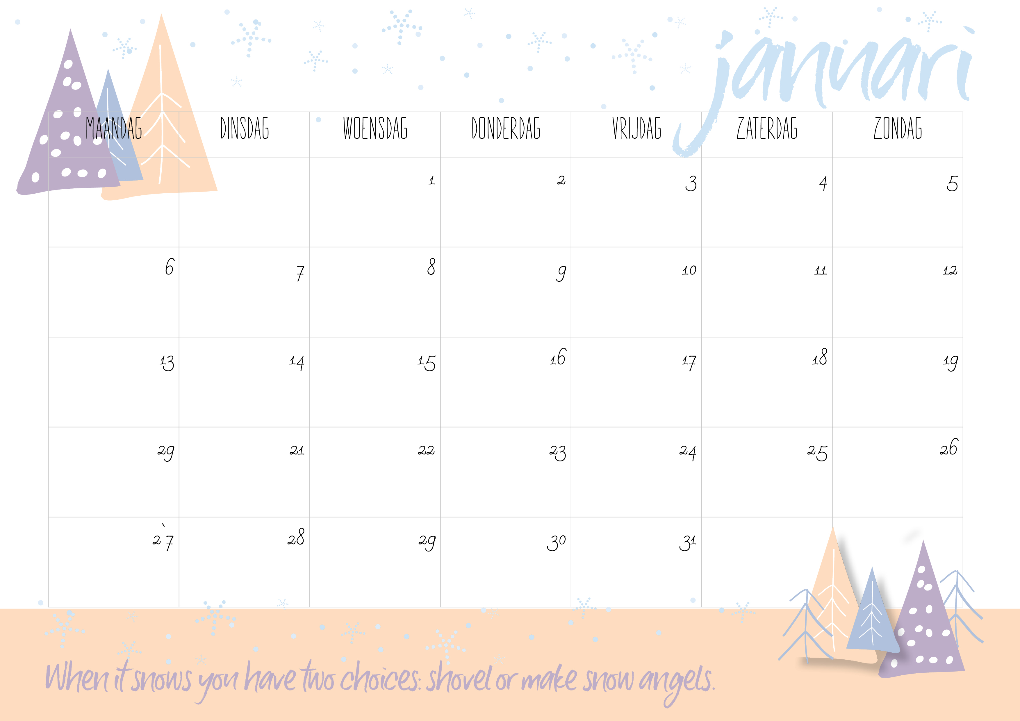 Speciale dagen per maand - Hip & Hot - blogazine