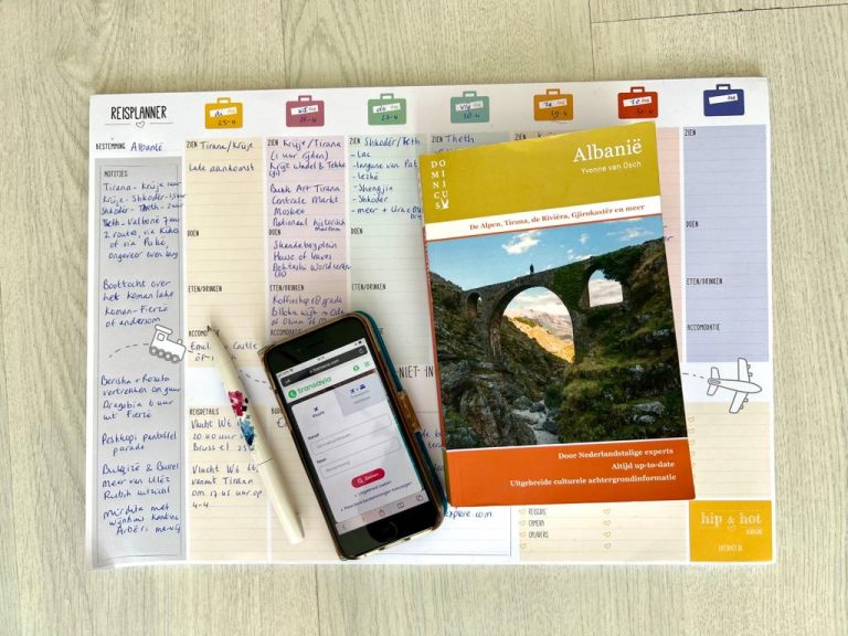 Reisplanner- vakantieplanner- travelplanner - Hip & Hot - blogazine